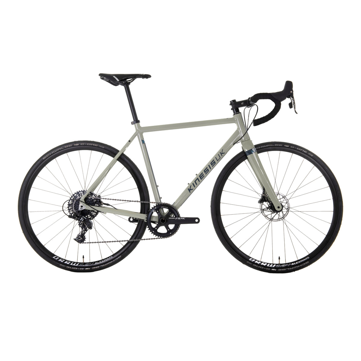 Kinesis R1 - Complete 1x Road Bike - Grey – Kinesis Bikes